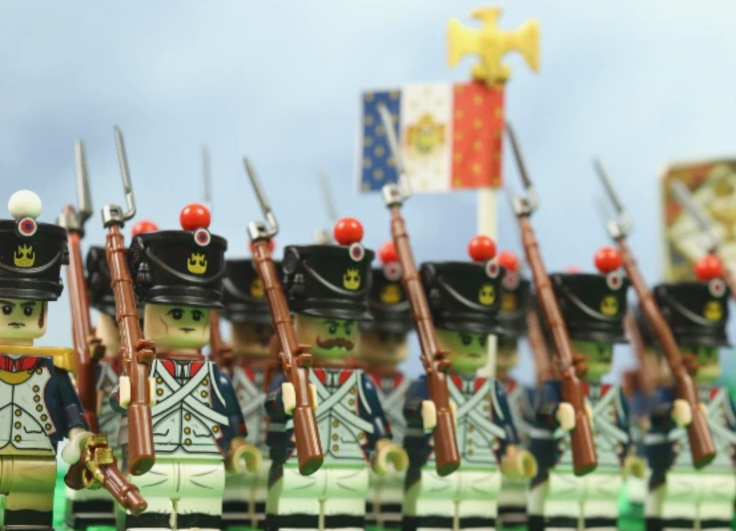 5 x Napoleonic French fusilier soldiers – LCMHistory Shop